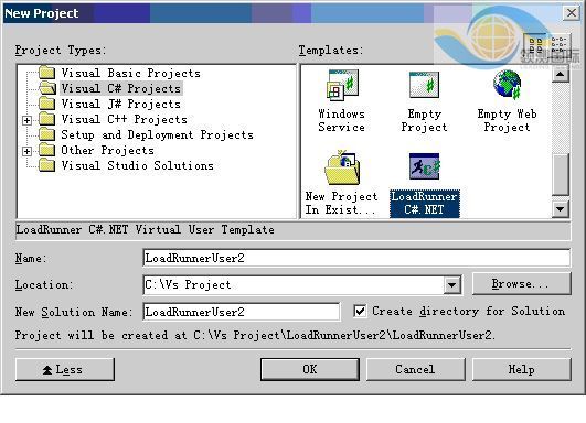 如何使用LoadRunner for Visual Studio 2003插件_LoadRunner_领测软件测试网